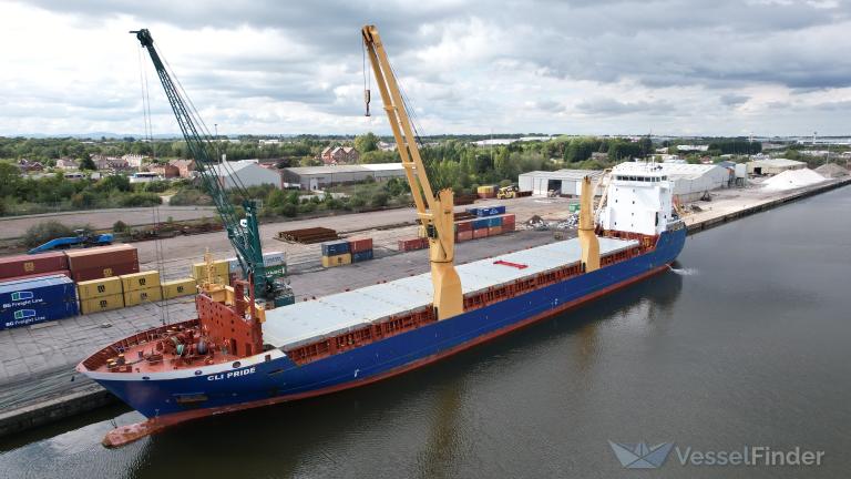 CLI PRIDE, General Cargo Ship - Details and current position - IMO 9513646 - VesselFinder