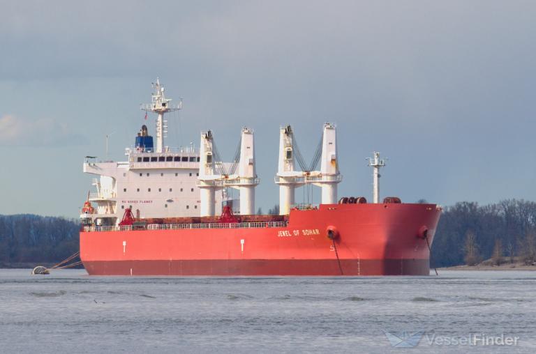 JEWEL OF SOHAR, Bulk Carrier - Details and current position - IMO ...