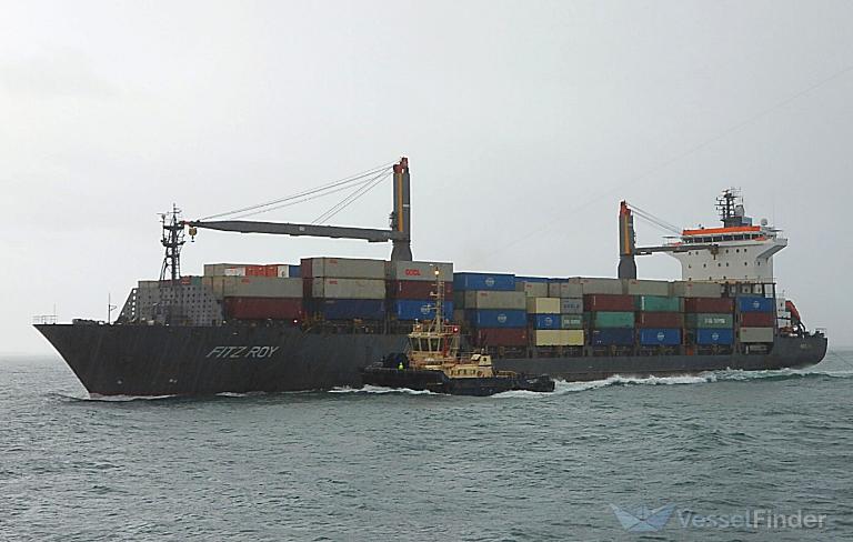 FITZ ROY, Container Ship - Details and current position - IMO 9516739 ...