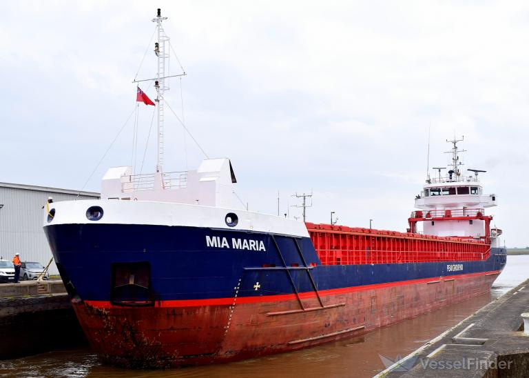 MIA MARIA, General Cargo Ship - Details and current position - IMO ...