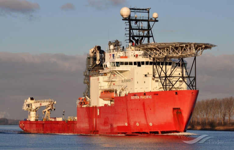 SEVEN PACIFIC, Pipe Layer - Details and current position - IMO 9518311 ...