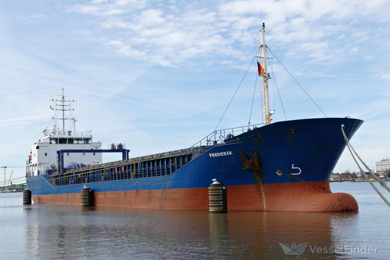 FREDERIK, General Cargo Ship - Details and current position - IMO ...