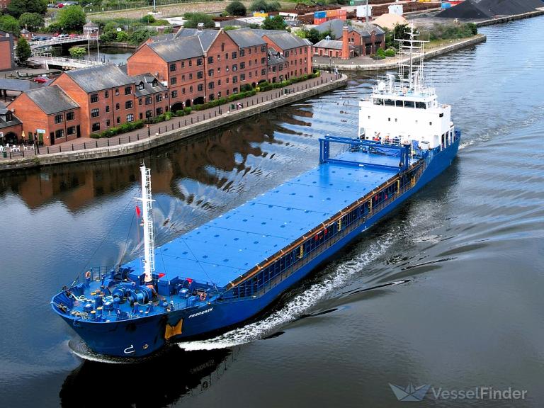 FREDERIK, General Cargo Ship - Details and current position - IMO ...