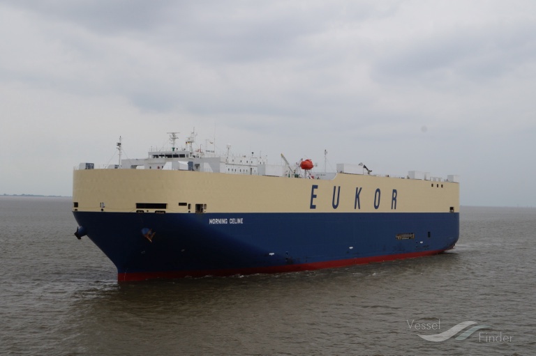 MORNING CELINE, Vehicles Carrier - Detalles del buque y posición actual ...