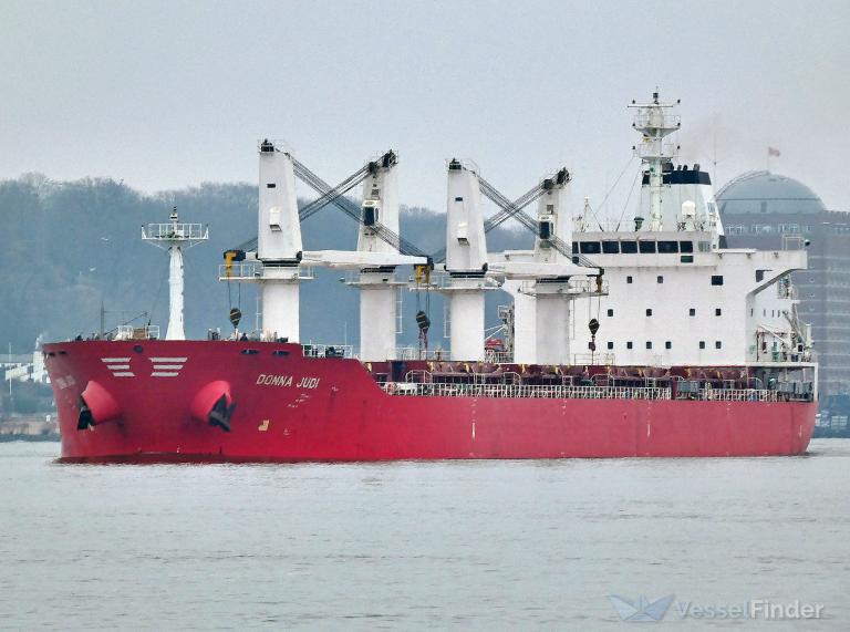 DONNA JUDI, Bulk Carrier - Details and current position - IMO 9519171 ...