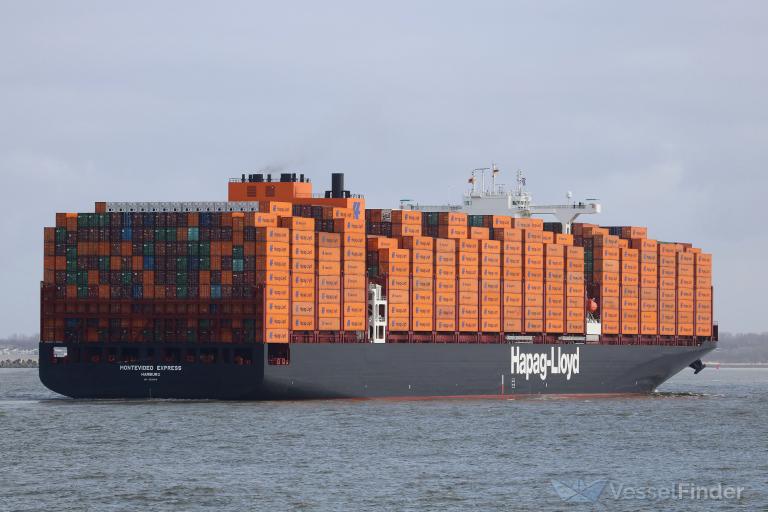 MONTEVIDEO EXPRESS, Container Ship - Details and current position - IMO ...