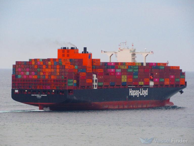 MONTEVIDEO EXPRESS, Container Ship - Details and current position - IMO ...