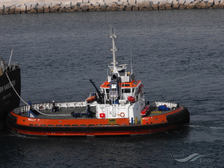 WILLY-T, Tug - Detalles del buque y posición actual - IMO 9521186 MMSI ...