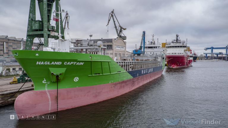 HAGLAND CAPTAIN, General Cargo Ship - Detalles del buque y posición ...