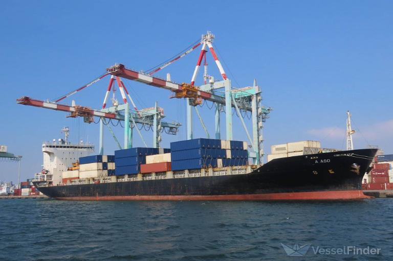 A ASO, Container Ship - Details and current position - IMO 9522776 ...