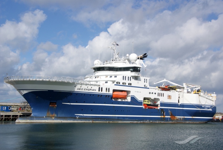 GEO CASPIAN, Research Vessel - Details and current position - IMO ...
