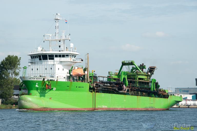 VICTOR HORTA, Hopper Dredger - Details and current position - IMO ...