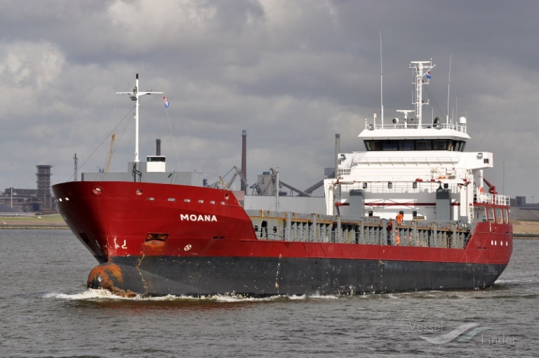 MOANA, General Cargo Ship - Details and current position - IMO 9529190 ...
