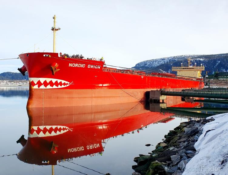 NORDIC ORION, Bulk Carrier - Details and current position - IMO 9529463 - VesselFinder