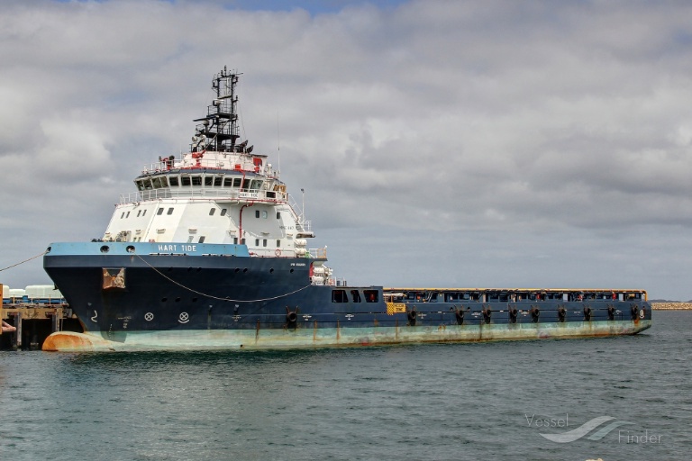 HART TIDE, Offshore Tug/Supply Ship - Details and current position ...