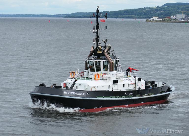 SD DEPENDABLE, Tug - Detalles del buque y posición actual - IMO 9533804 ...