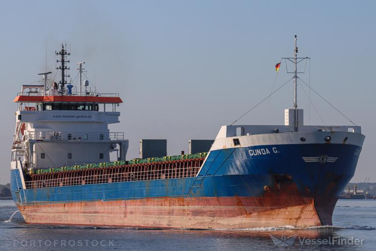 GUNDA G., General Cargo Ship - Details and current position - IMO ...