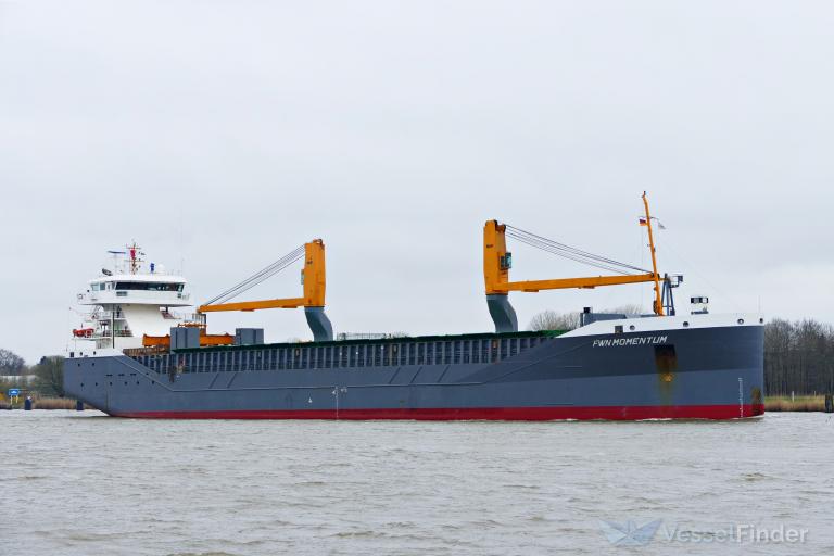FWN MOMENTUM, General Cargo Ship - Details and current position - IMO ...