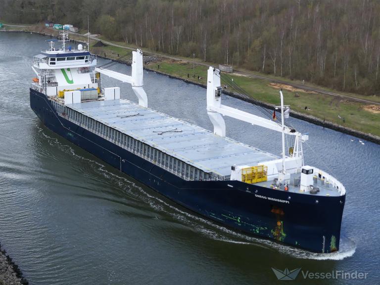 ONEGO MISSISSIPPI, General Cargo Ship - Detalles del buque y posición ...
