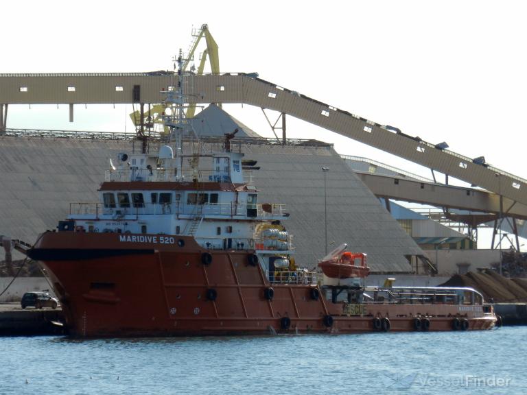 MARIDIVE 520, Offshore Tug/Supply Ship - Details and current position ...