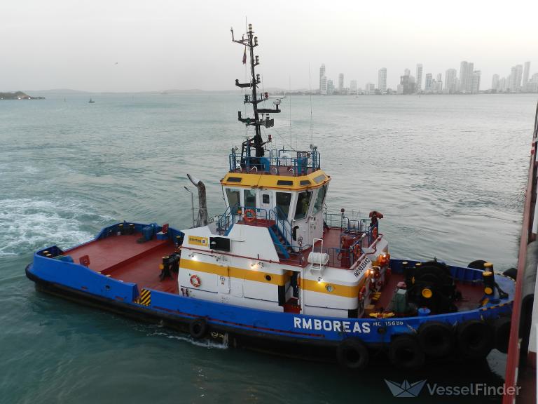 RM BOREAS, Tug - Dettagli della nave e posizione attuale - IMO 9536492 - VesselFinder