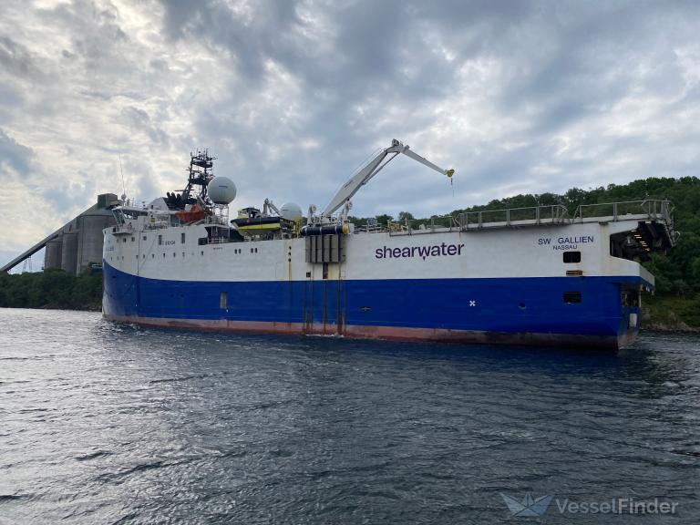 SW GALLIEN, Research Vessel - Details and current position - IMO ...