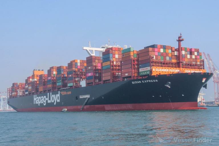 BUSAN EXPRESS, Container Ship - Details and current position - IMO ...