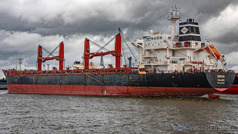 SIRIUS, Bulk Carrier - Details and current position - IMO 9541887 ...