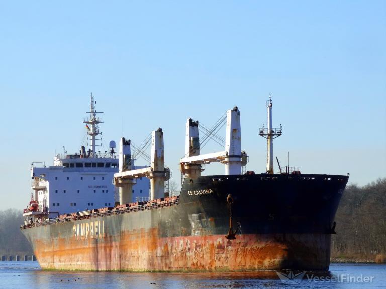 CS CALVINA, Bulk Carrier - Details and current position - IMO 9542532 ...