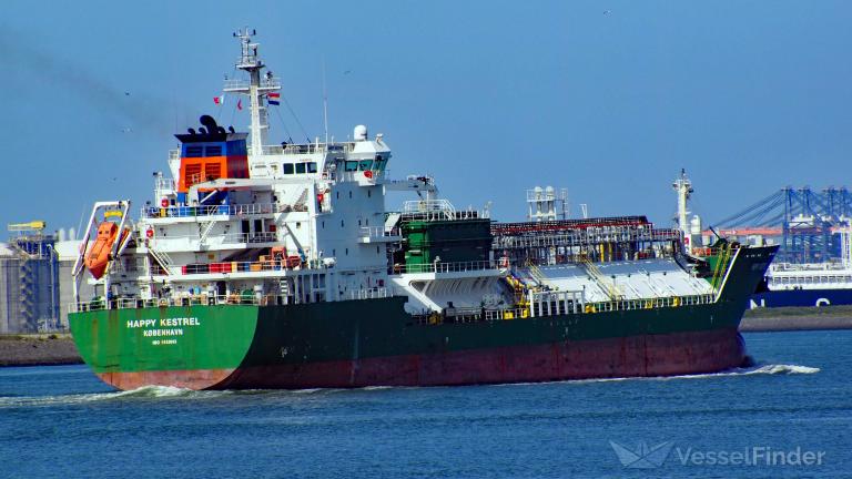 HAPPY KESTREL, LPG Tanker - Details and current position - IMO 9543043 ...