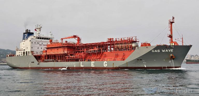 GAS WAVE, LPG Tanker - Details and current position - IMO 9545211 - VesselFinder