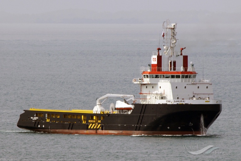ENA SAMURAI, Offshore Tug/Supply Ship - Details and current position ...