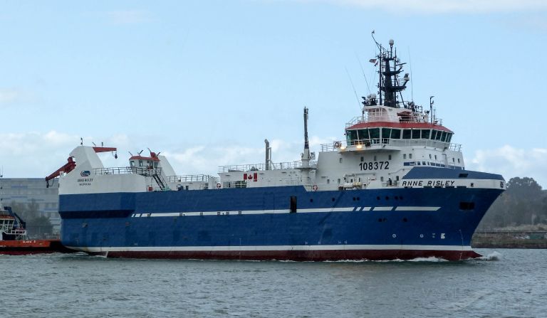 ANNE RISLEY, Fishing Vessel - Details and current position - IMO ...