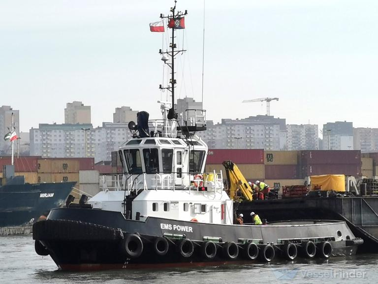 EMS POWER, Tug - Schiffsdaten und aktuelle Position - IMO 9546954 - VesselFinder