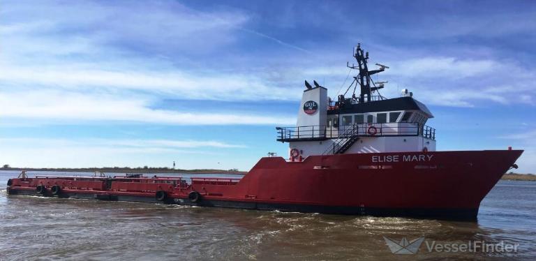 ELISE MARY, Offshore Tug/Supply Ship - Details and current position ...
