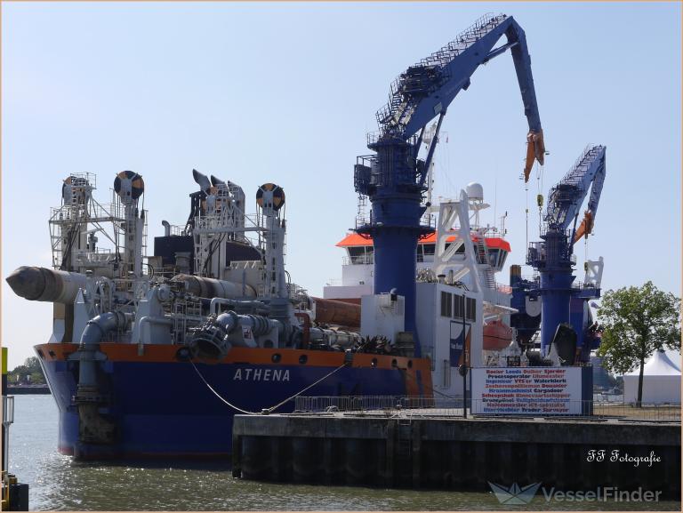 ATHENA, Dredger - Details and current position - IMO 9548603 - VesselFinder