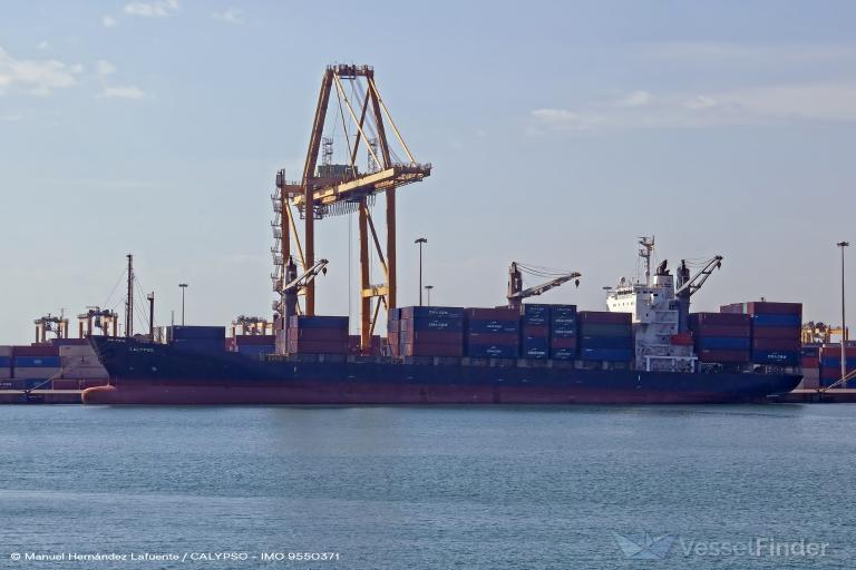 CALYPSO, Container Ship - Details and current position - IMO 9550371 ...