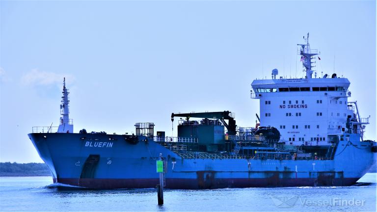 BLUEFIN, Chemical/Oil Products Tanker - Details and current position ...