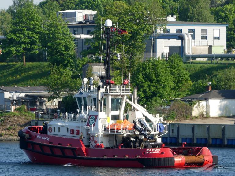 BOA BRAGE, Tug - Данные судна и текущее положение - IMO 9551894 ...