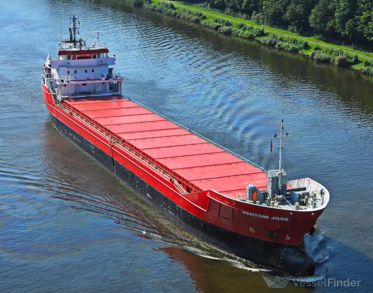 VERTOM JOSE, General Cargo Ship - Details and current position - IMO ...