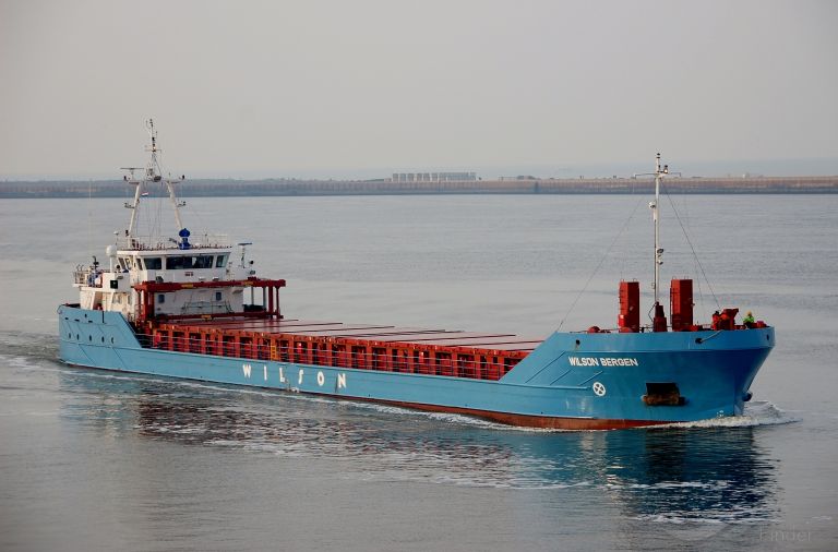 WILSON BERGEN, General Cargo Ship - Details and current position - IMO ...