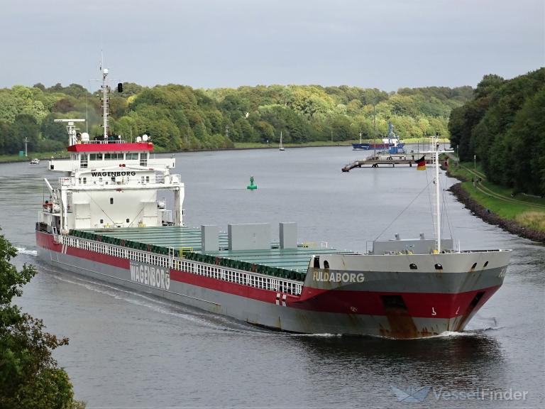 FULDABORG, General Cargo Ship - Details and current position - IMO ...