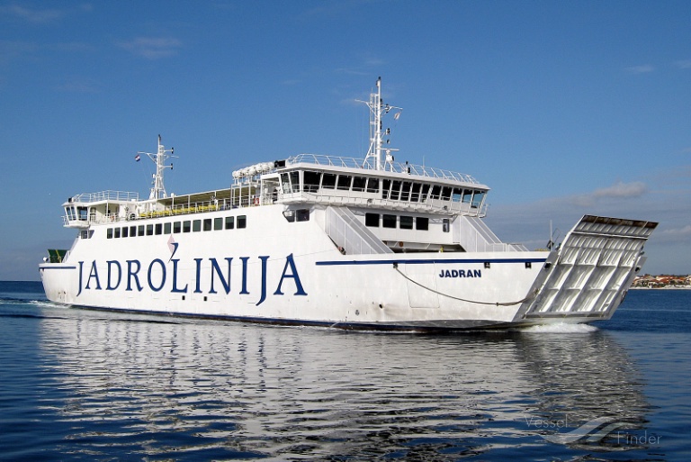 JADRAN, Passenger/Ro-Ro Cargo Ship - Details and current position - IMO ...