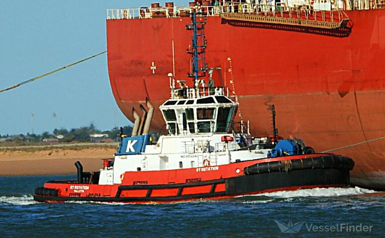 RT ROTATION, Tug - Scheepsdetails en huidige positie - IMO 9559248 - VesselFinder