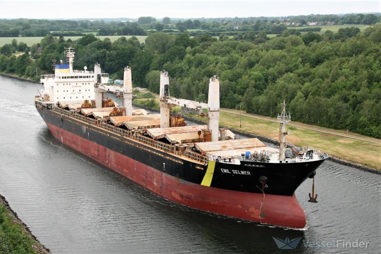 EMIL SELMER, Bulk Carrier - Details and current position - IMO 9559705 ...