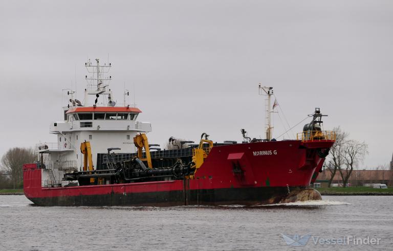 MARINUS G, Hopper Dredger - Scheepsdetails en huidige positie - IMO 9566318 - VesselFinder