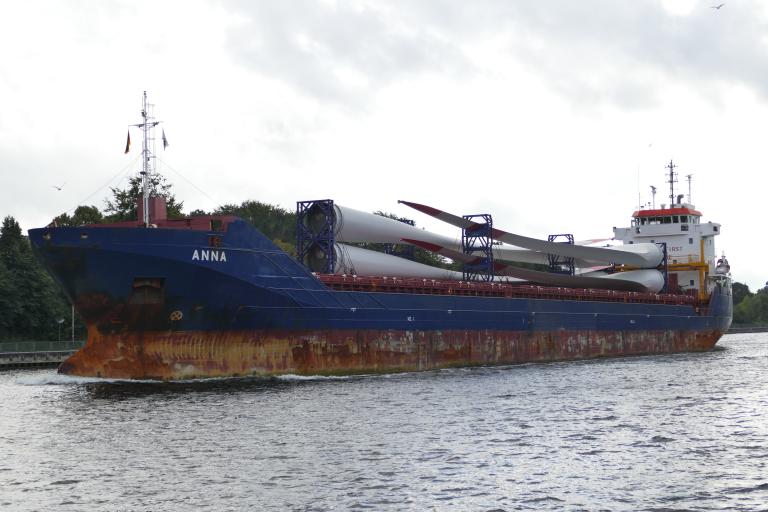 ANNA, General Cargo Ship - Details and current position - IMO 9566796 ...