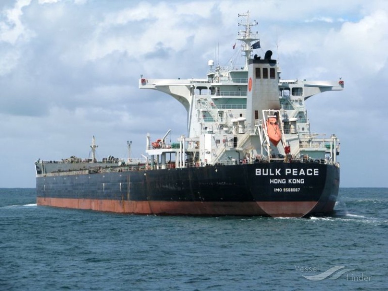PEACE, Bulk Carrier - Details and current position - IMO 9568067 ...