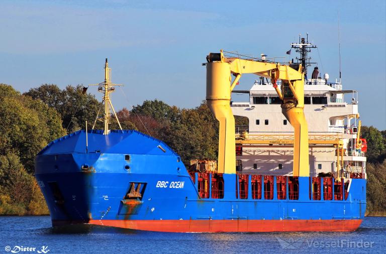 BBC OCEAN, General Cargo Ship - Details and current position - IMO 9569530 - VesselFinder