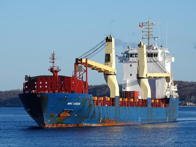 BBC LAGOS, General Cargo Ship - Skibsdetaljer og nuværende position ...
